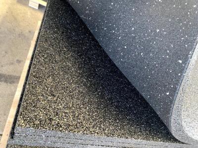 China Factory Directly Sale Recycled Rubber Flooring Tiles for Home & Commercial Gym Flooring for sale