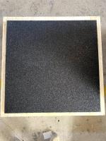 China Hot Sale 100cmx 100cmx15m 20mm 25mm 30mm 35mm 40mm 45mm 50mm Black Gym Rubber Floor Tiles for sale