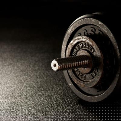 China Durable and Eco-Friendly Black Base Gym Rubber Flooring Mats with Different Color EPDM Dots for Gym Equipment for sale