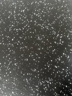 China Black Recycled Rubber Flooring Tiles with Different Color EPDM Flecks for Home and Commerial Gym Flooring for sale