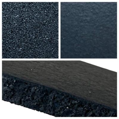 China Easy to Install 10mm Thin 100cm *100cm Recycled Rubber Floor Tiles for Changing and Locker Areas 6000sqm / Day NR for sale