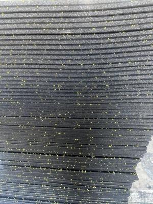 China 10mm Thin 100cm *100cm Natural Rubber Floor Tiles for Recreational Areas with EPDM Flecks for sale