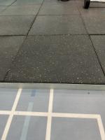 China NR Thickness 15mm-50mm Gym Waterproof Rubber Mat 50 X 50cm Fitness Mat Home Dumbbell Barbell Splicing Floor Tile for sale