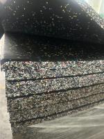 China Natural Rubber Floor Matting for a Gym Floor 30mm 40mm 50mm 1m*1m 0.5m*0.5m for sale