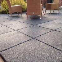 China NR Recycled Rubber Flooring Mats for Protective Surface Indoor and Outdoor Thickness 15mm-50mm for sale