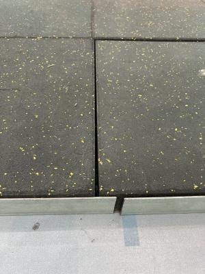 China Non-Toxic Features Impact Absorption Rubber Flooring Mats for Gym Equipment and Fitness Club Thickness 15mm-50mm for sale