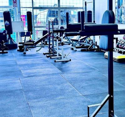 China Affordable and Customizable Rubber Flooring Sheet for Sports Surface Covering 100*100cm Sample Free for sale
