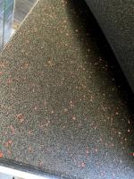China 50*50cm Recycled Tire Rubber Floor Tiles and Mats for Gym and Home for sale