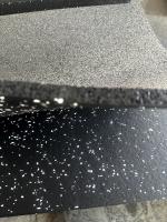 China 15mm-50mm NR Rubber Gym Flooring for Gym Strength 100*100cm 50*50cm Eco-friendly NR Material for sale