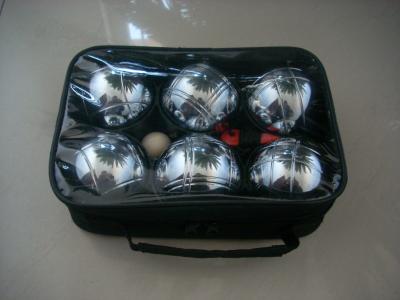 China 6 Metal Ball Bocce , Petanque set, Boules Set for sale