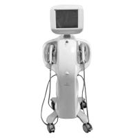 China Dual Handle Ultrasound Hifu Anti Wrinkle Rf Facial Machine 7D At Home for sale