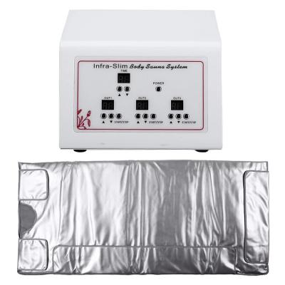 China Portable Pressotherapy Slimming Machine Steaming Silver Higher Dose Infrared Sauna Blanket for sale