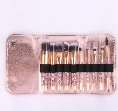 China Crystal Diamond Bling Makeup Brush Synthetic Hair Skin Beauty Machine Soft Wool for sale