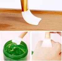 China Cosmetic Silicone Face Mask Brush Super Soft Makeup Brushes Clay Mud Face Mask for sale