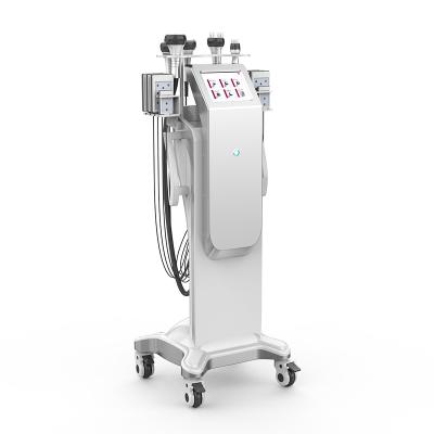 China 650nm 40k Cavitation RF Machine 6 In 1 Rf Ultrasonic Cavitation Lipolaser Slimming for sale
