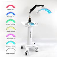 China 660nm Pdt Led Device 7 Color Infrared Infrared Led Facial Rejuvenation Device for sale