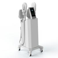China 4 Handles EMS Sculpting Machine Electromagnetic Muscle Stimulation Neck Muscle Massager for sale