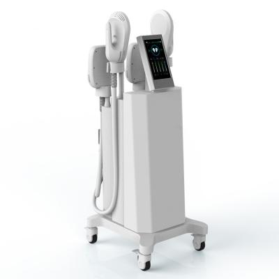 China 4 Handles EMS Sculpting Machine Electromagnetic Muscle Stimulation Neck Muscle Massager for sale