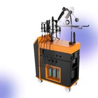 China RF Oxygen Facial Machine O2 O9 9 In 1 For Face And Body Blackhead Remover for sale