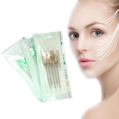 China PDO Thread Lift Injectable Dermal Fillers Molding Cog Type W Type Blunt 18G 100mm for sale