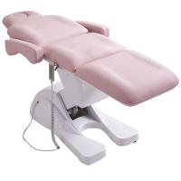 China 3Motors Beauty Salon Spa Bed Electric Facial Massage Chair Bed Leg Adjustable for sale