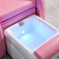China Nail Salon Pedicure Foot Spa Massage Chair Remote Control Vibrating Massage Spa Chairs for sale