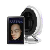 China ABS Facial Skin Analyzer Machine Full Face Scanner Machine 8 In One for sale