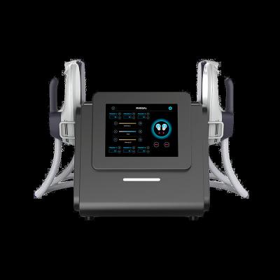 China Building Muscle Emslim Tesla Sculptor 4 Handles Ems Sculpt Belly Fat Reducing Machine for sale