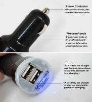 China 5v 2.1a car charger for sale