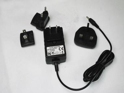 China 6W Switching AC/DC Power Adapter 5V 4A Universal Input 100-240V with Multiple Plug Options for sale