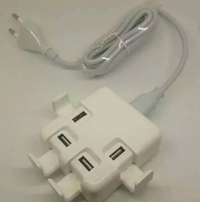 China 4A 20W 4-Port USB Desktop Charger Holder EU UK US AU Plug Universal for sale