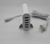 China 5V 6A 5 usb  charger  CE LVD EMC certificate for sale