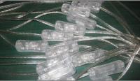 China Transparency adapter 12V 1A 24V 0.5A 5V 1A 5v 2a lucency case with 304 switch on DC cable for sale