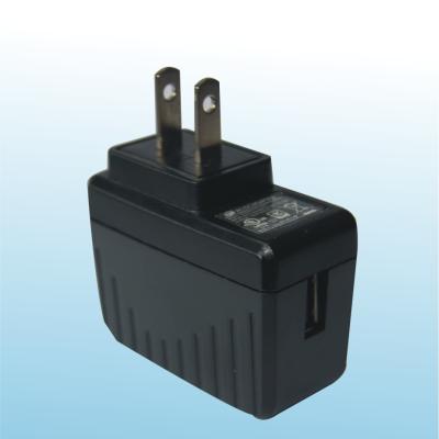 China Single USB Port 2.1A 5V Power Adapter UL FCC CE Certified Universal Input 100-240VAC for sale