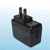 China Single USB Port 2.1A 5V Power Adapter UL FCC CE Certified Universal Input 100-240VAC for sale