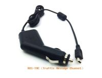 China Black 5V 2A Car Charger with Micro USB Cable RDS TMC Traffic Message Channel for sale