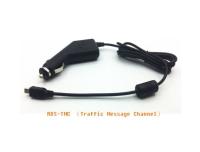 China Black 5V 2A Car Charger with Micro USB Cable RDS TMC Traffic Message Channel for sale
