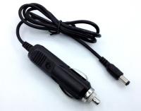 China 12V 1A Car Vehicle Charger with DC Cable 1.2m 1.5m 1.8m 5.5x2.1mm Plug for sale