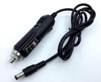 China 12V 1A Car Vehicle Charger with DC Cable 1.2m 1.5m 1.8m 5.5x2.1mm Plug for sale