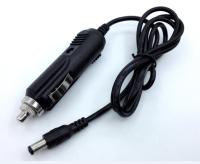 China 12V 1A Car Vehicle Charger with DC Cable 1.2m 1.5m 1.8m 5.5x2.1mm Plug for sale