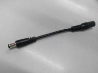 China Laptop DC Cable 12V DC Power Adapter Cord With 5.5*2.5MM Flat Black Red Wire for sale