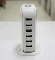 China Multi USB Smart Charger 5V 8A QC2.0 QC3.0 Fast Charging Type C Power Adapter for sale