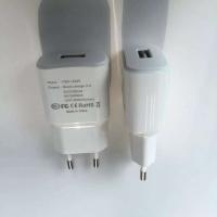 China QC3.0 QC2.0 5V 3A USB Charger Adapter White Universal Input 100-240V for Samsung Huawei Mobile Phone for sale