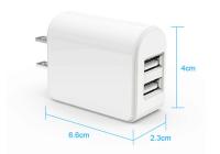 China Mini Dual USB Travel Charger 5V 1A 2.1A US Plug Compact Power Adapter for sale