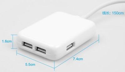 China Universal Travel Extension Socket with 4 USB Charger 5V 3.1A EU UK USA Plug for sale
