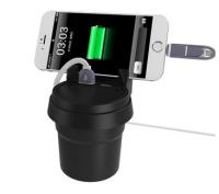 China ashtray and 5V 3.1A usb charger  use for in car for sale