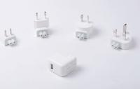 China Universal Wall Charger 5V 2A Interchangeable AC Plug for iPhone iPad Mobile Phone for sale