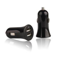 China Intelligent 5V Dual Port USB Car Charger QC 3.0 Fast Charging 2.4A for iPhone Samsung for sale