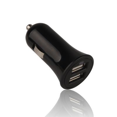 China Intelligent 5V Dual Port USB Car Charger QC 3.0 Fast Charging 2.4A for iPhone Samsung for sale