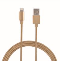 China MFi Certified Lightning Cable 1M 2A Braided Nylon Fast Charging Sync Cord for iPhone iPad for sale